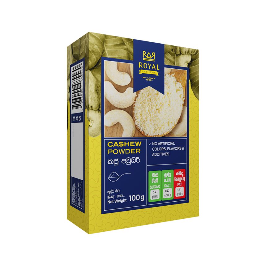 100g Cashew Powder - Box - Royal Cashews