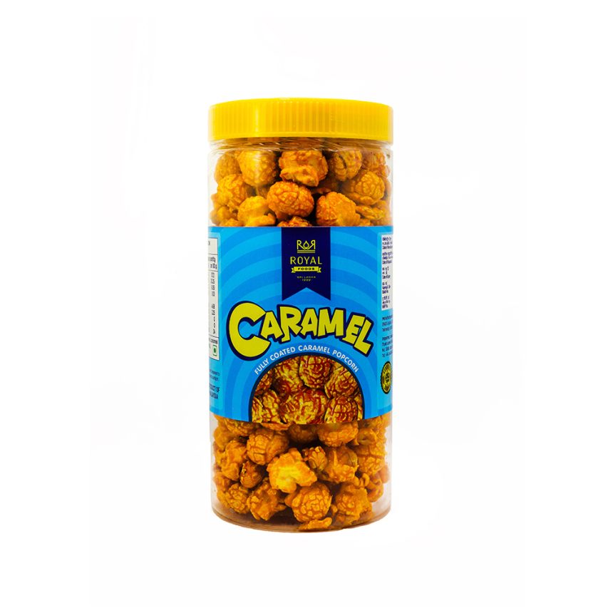140g Caramel Popcorn Bottle - Royal Cashews